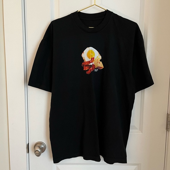 atthemoment | Shirts | Atthemoment Bacon Egg And Cheese Graphic Tee Size Large | Poshmark